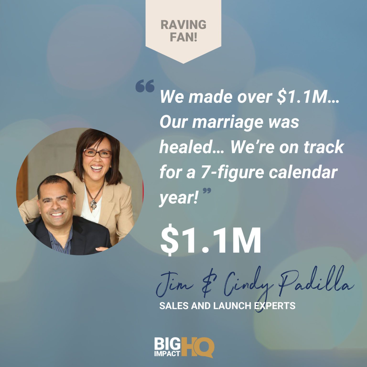 About Big Impact HQ - Mark & Shannon Grainger's Mission